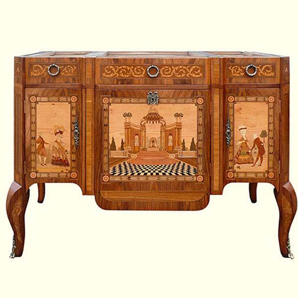 Marquetry Design Ideas - Decorating With Wood | House & Garden