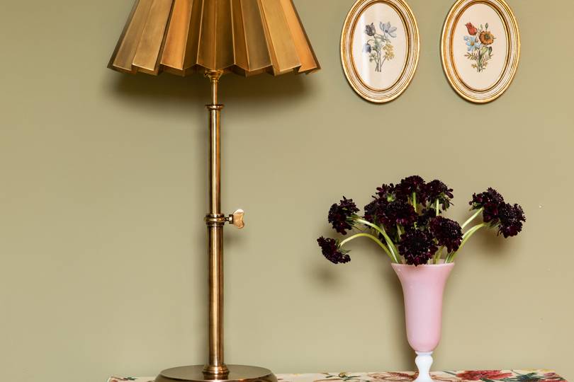 Matilda Goad brass lamp | House & Garden