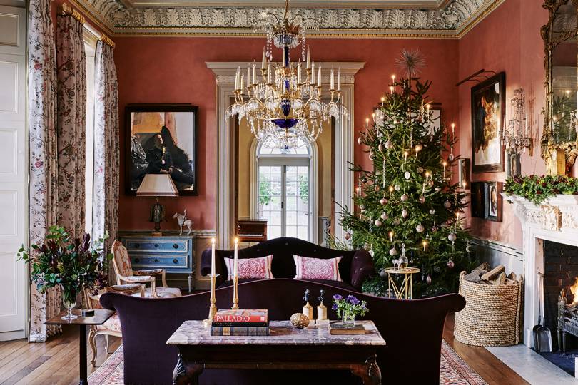 Ven House spectacularly decorated for Christmas | House & Garden