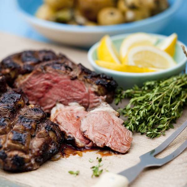 Lamb fillet recipe with walnut pesto | House & Garden