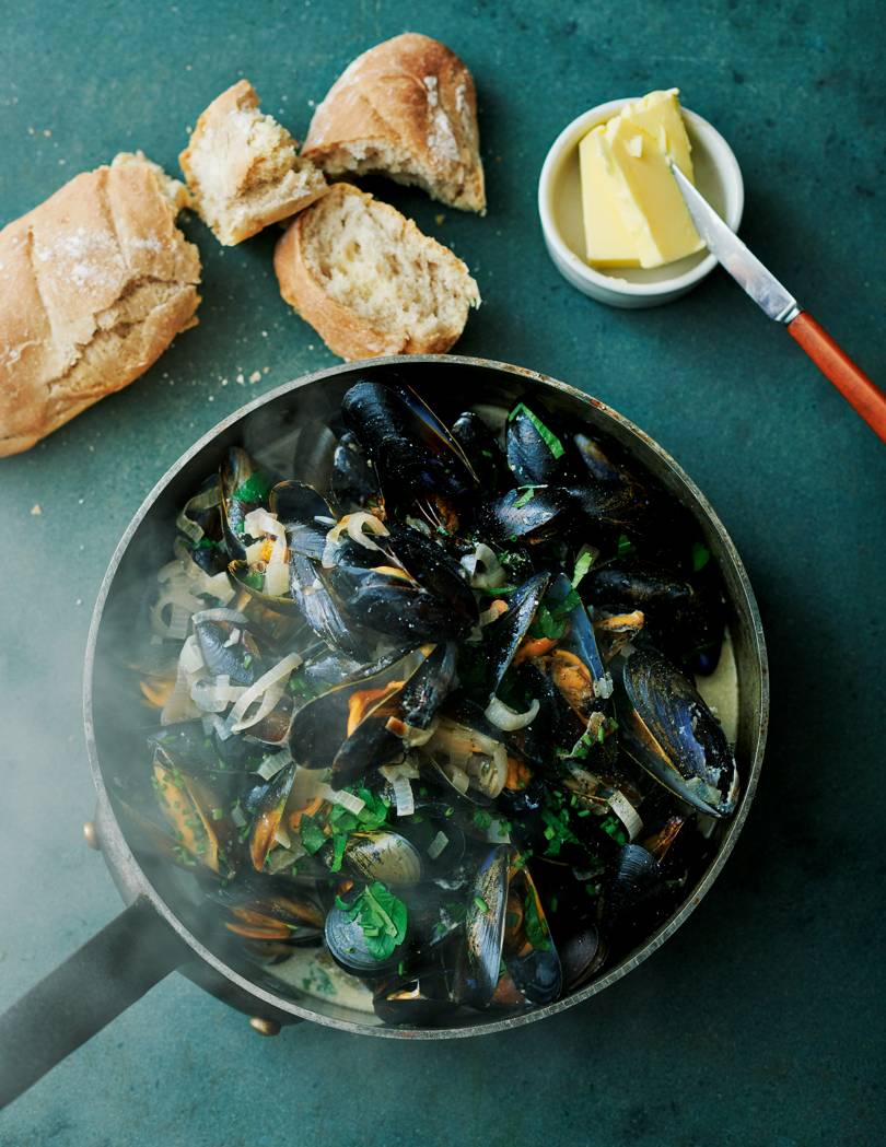 Moules marinière recipe | House & Garden