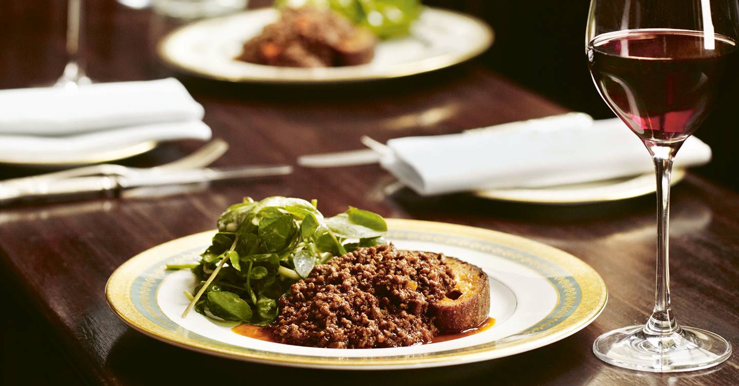 Mince on dripping toast recipe from Quality Chop House | House & Garden