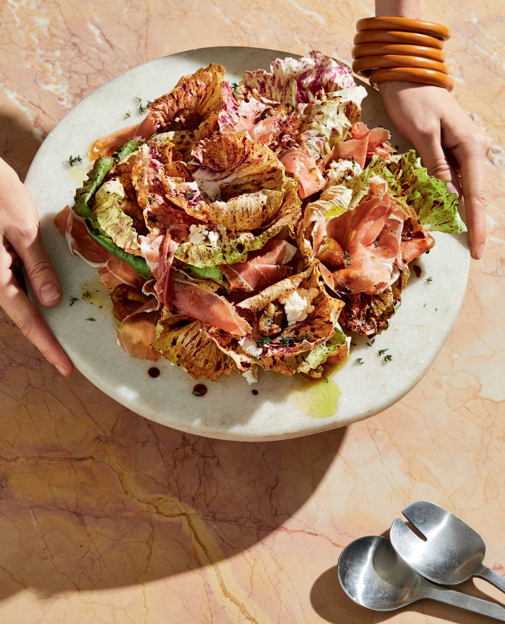 Castelfranco with warm chestnuts, thyme and prosciutto recipe | House ...
