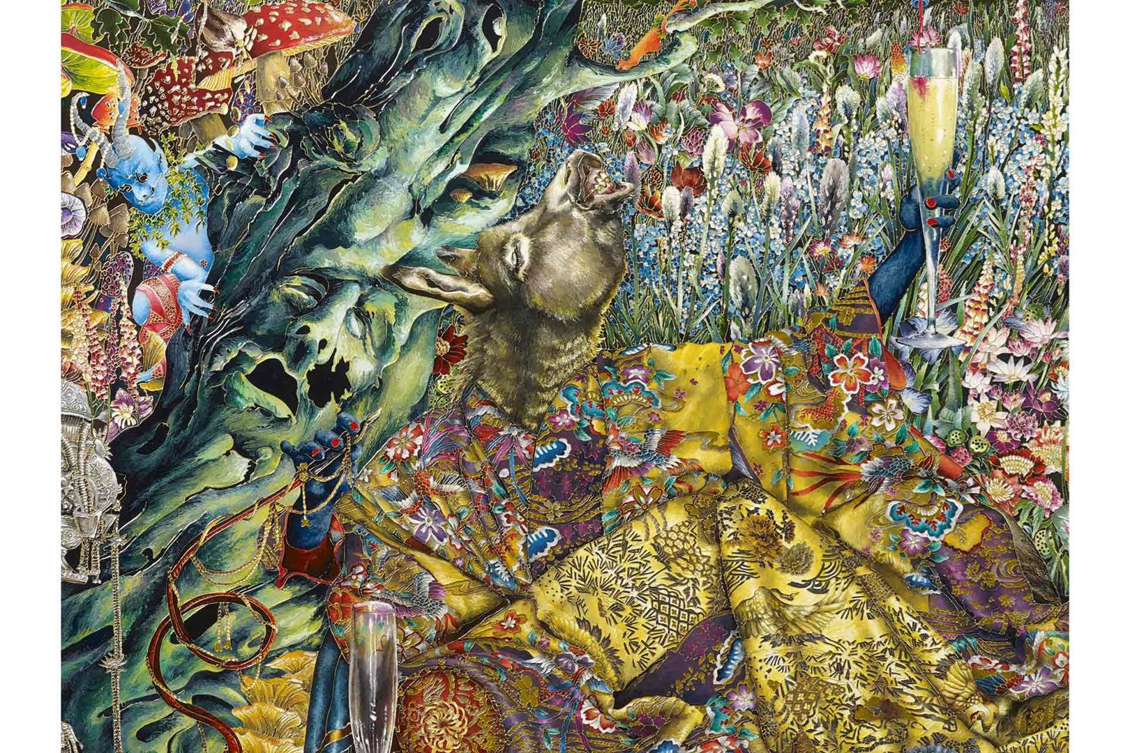 The World of Raqib Shaw | Art | House & Garden