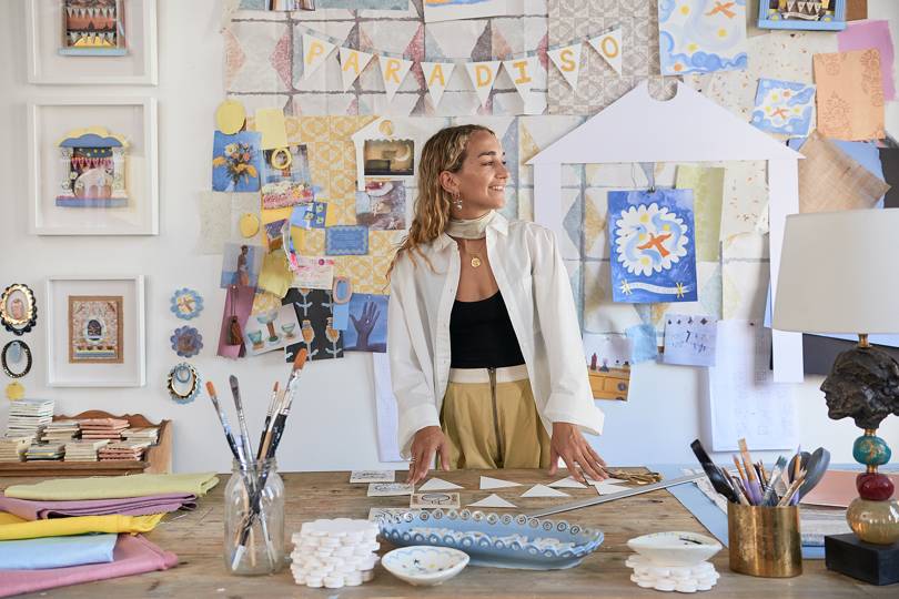 How to collage with Ruby Kean | House & Garden