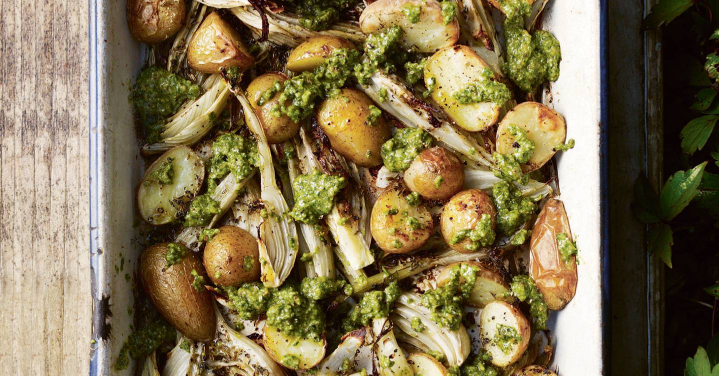 Roast fennel and potatoes recipe | House & Garden