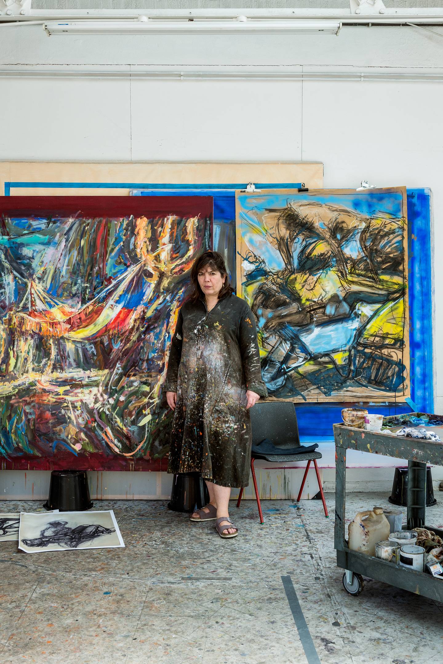 Artist Catherine Goodman's Studio | House & Garden