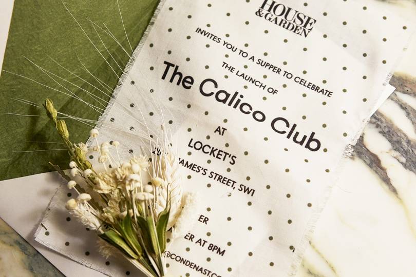 The Calico Club launch at Locket's | House & Garden