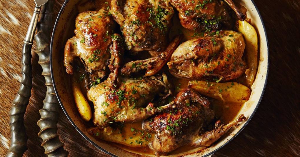 Partridge With Pears & Perry - Easy Recipes | House & Garden