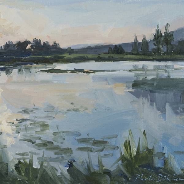 Phoebe Dickinson landscape paintings | House & Garden