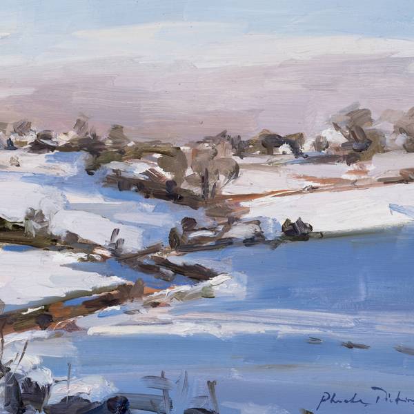 Phoebe Dickinson landscape paintings | House & Garden