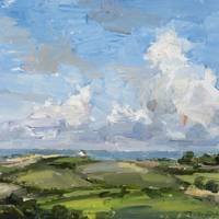 Phoebe Dickinson landscape paintings | House & Garden