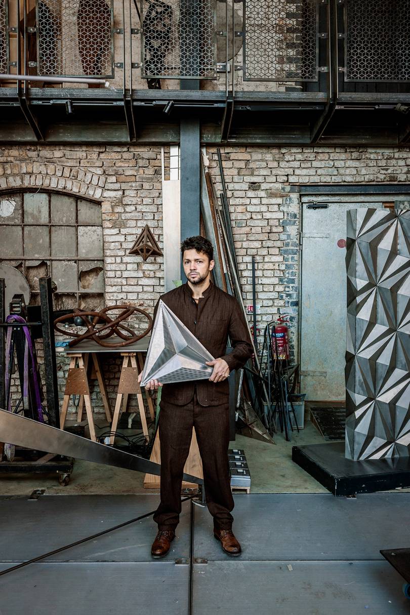 Conrad Shawcross in his studio | House & Garden