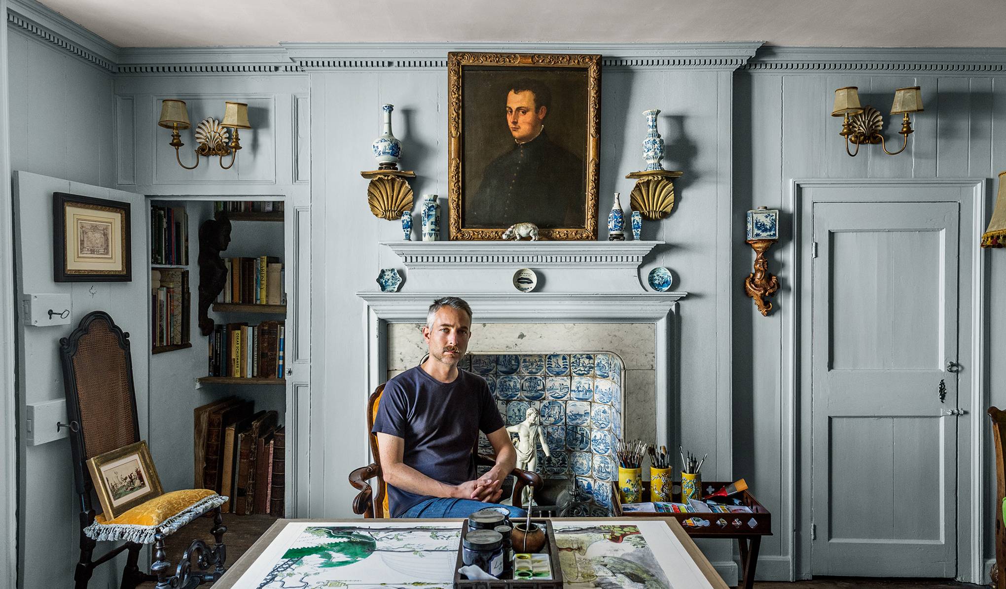 Pablo Bronstein studio and house | House & Garden