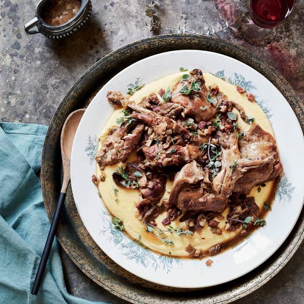 Rabbit roasted in Parmesan | House & Garden