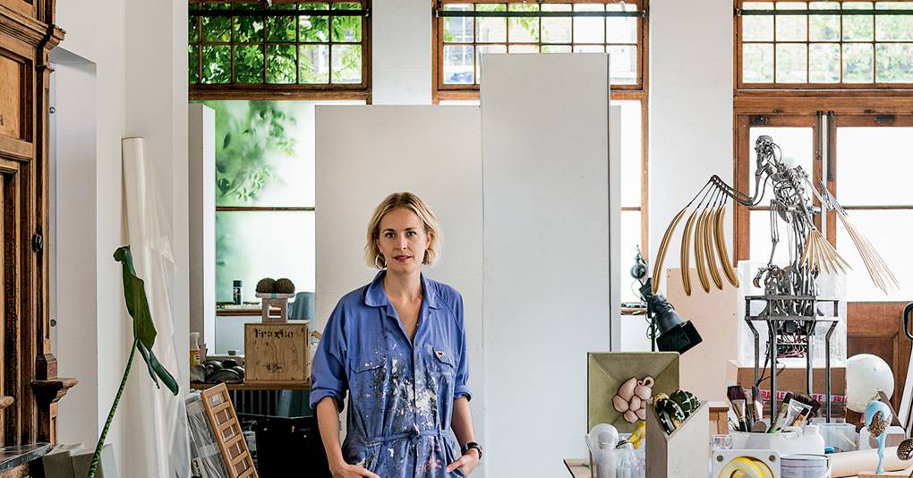 Inside the pub-turned-studio of taxidermist Polly Morgan | House & Garden