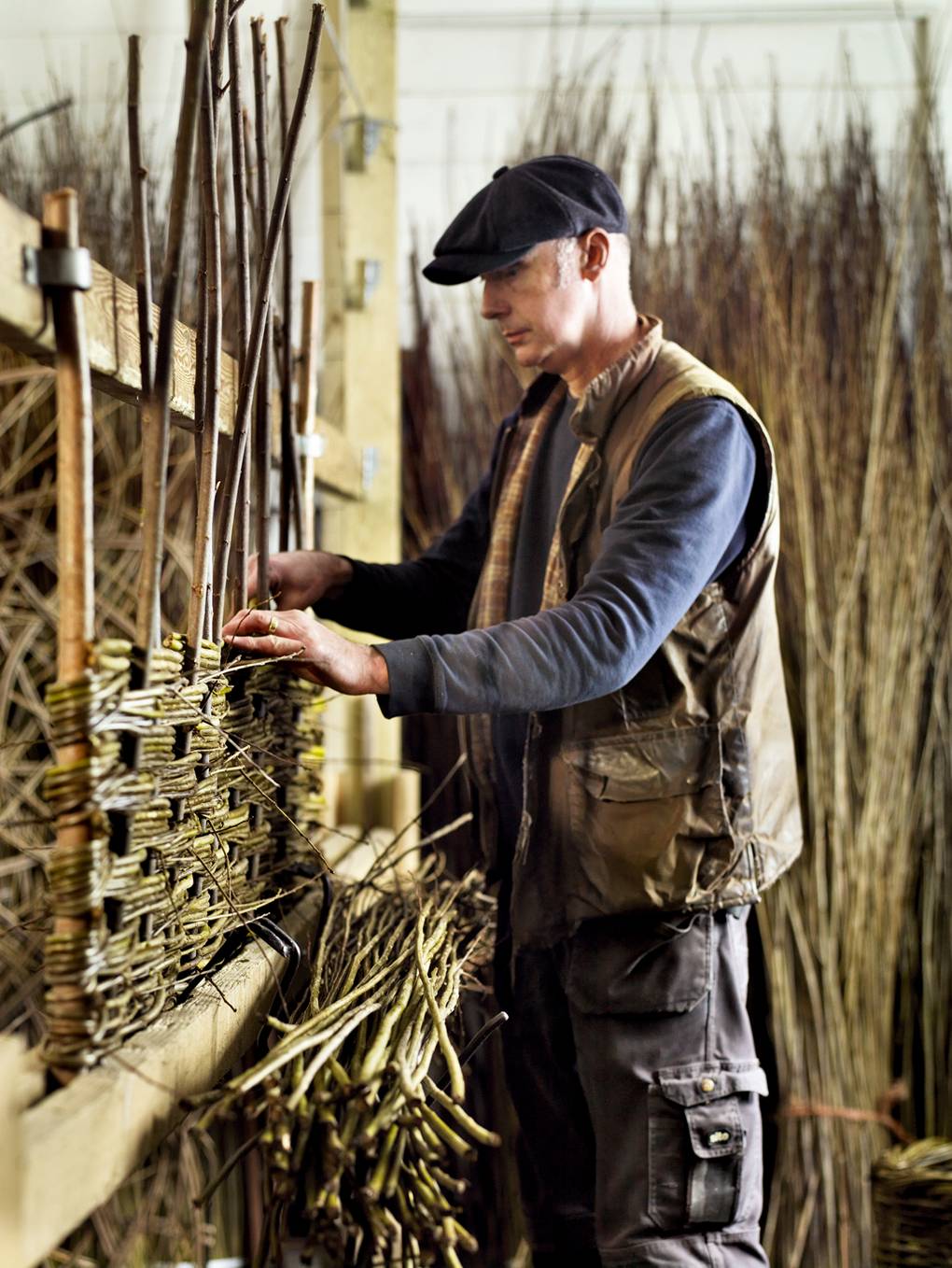 Jay Davey's willow garden structures | House & Garden