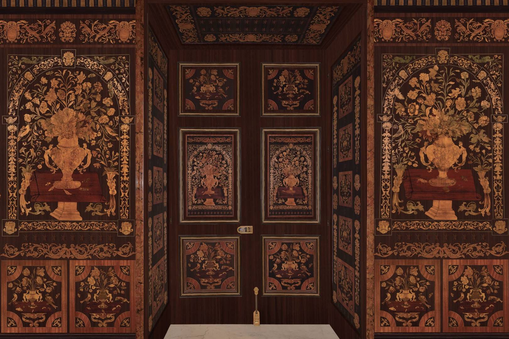 Marquetry Design Ideas - Decorating With Wood | House & Garden