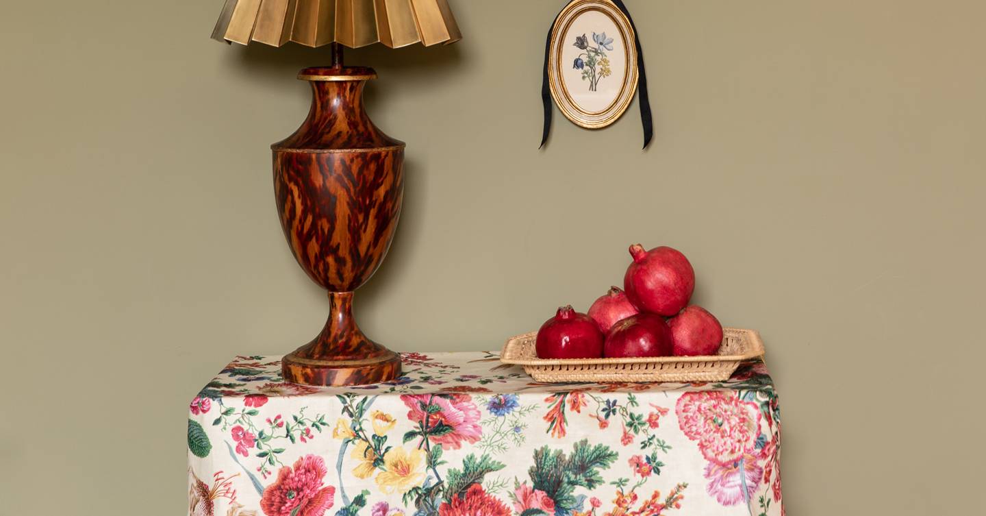 Matilda Goad brass lamp | House & Garden