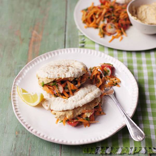 Hummus Pitta Pockets Recipe Ideas - Healthy & Easy Recipes | House & Garden