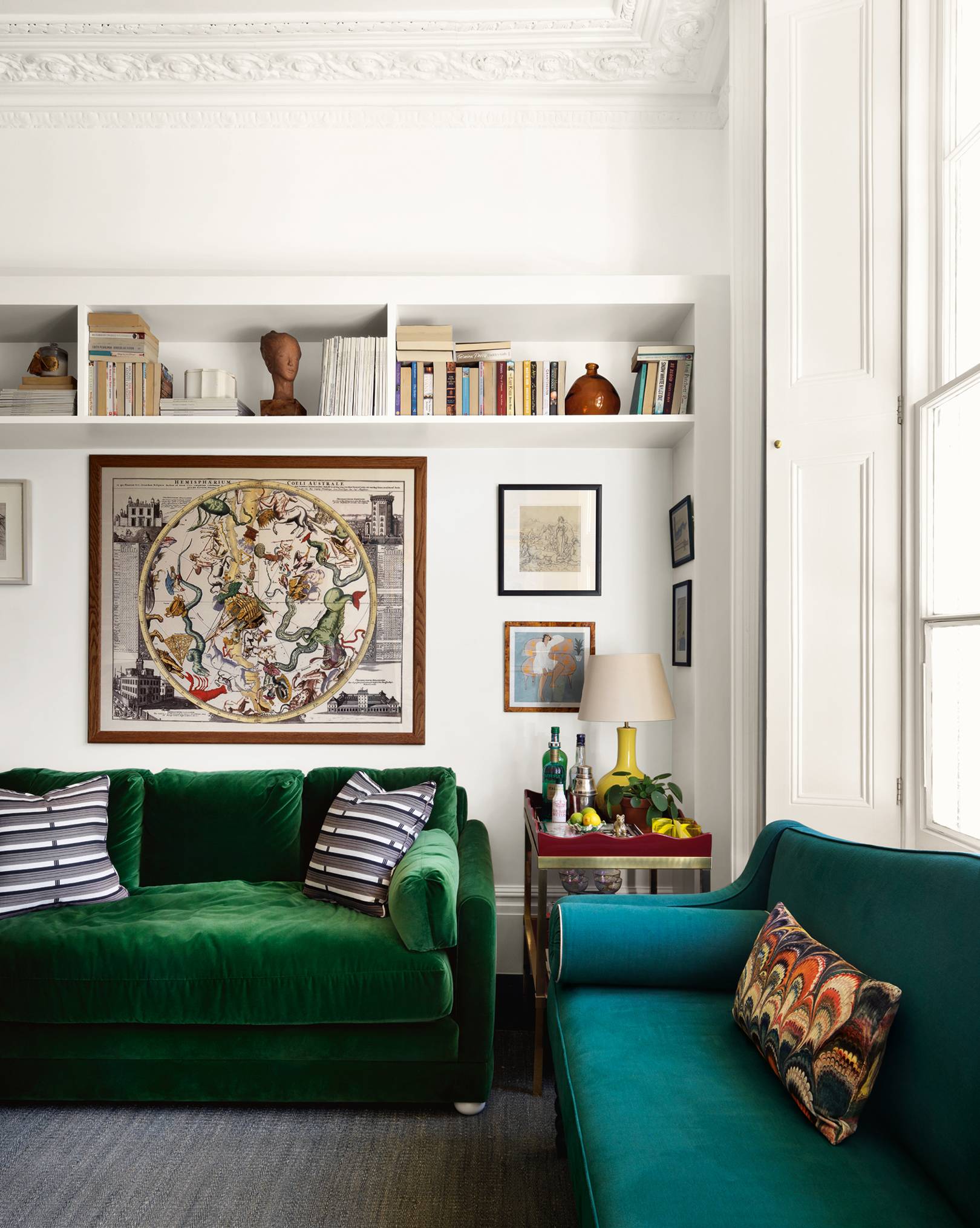 A London flat designed by Beata Heuman | House & Garden