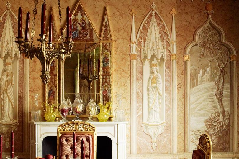 Muralist and painter Alan Dodd - Gothic trompe l'oeil | House & Garden