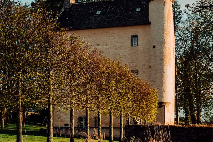 Kinkell Castle and Black Isle Bronze foundry formerly home to pop ...