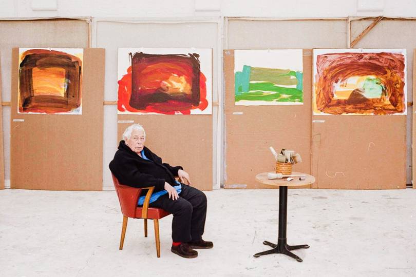 Artist Howard Hodgkin in his Bloomsbury studio | House & Garden