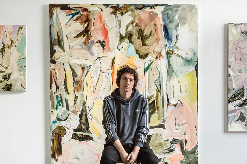 Tomo Campbell in his studio | House & Garden